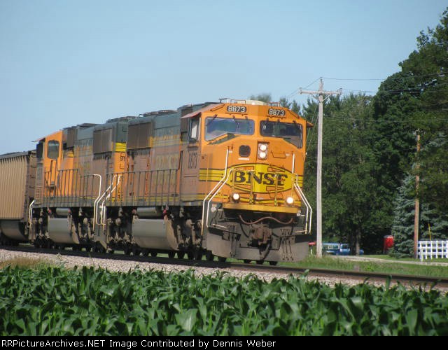 BNSF 8873 Tomah Sub.